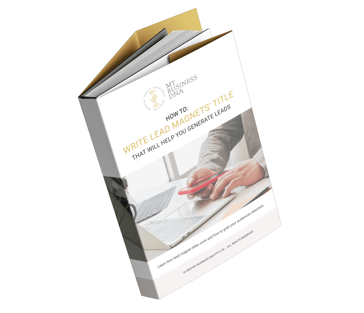 eBook: How To Write Lead Magnet Title | MY BUSINESS DNA
